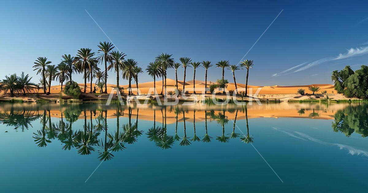 Reflection of tree shadow on lake water, terrain, peaks and mountain ...