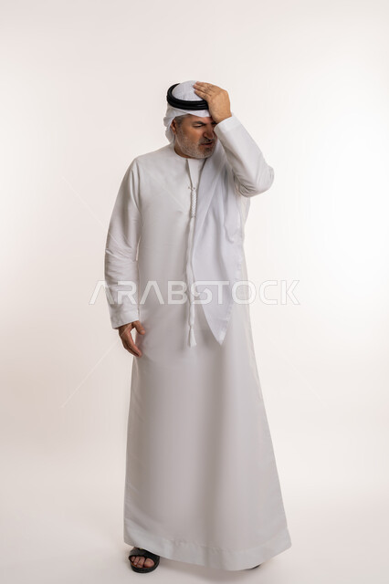 Feeling headache and dizziness, need for treatment and rest, migraine ...