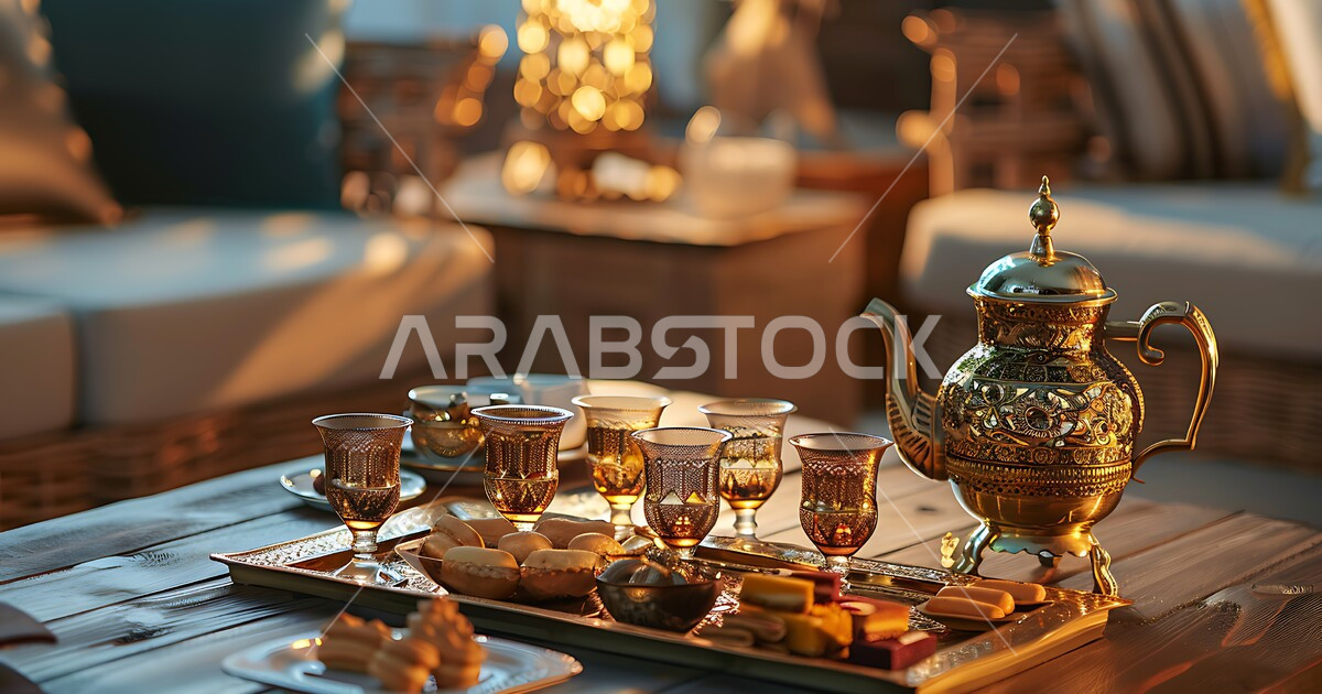 العادات القديمة في تقديم الشاي، حسن الضيافه وكرم الاستقبال في المملكة ...