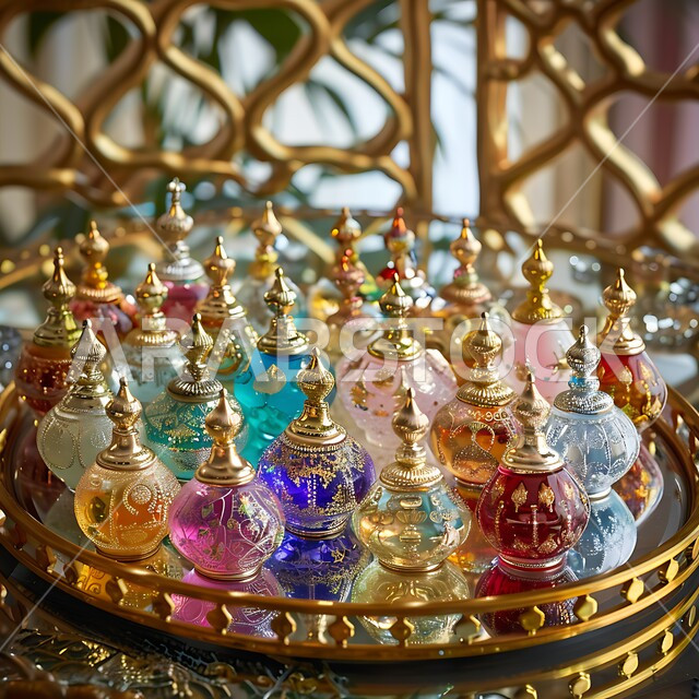 Shopping in the popular tourist markets in the Kingdom of Saudi Arabia, traditional heritage ...