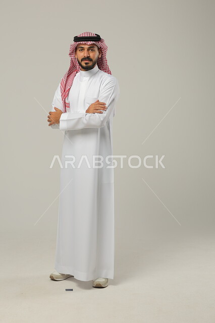 Standing up straight and confident, concept of elegance and masculinity ...