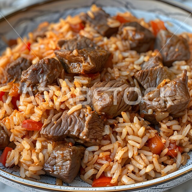 Delicious healthy food recipes, the art of serving delicious oriental ...