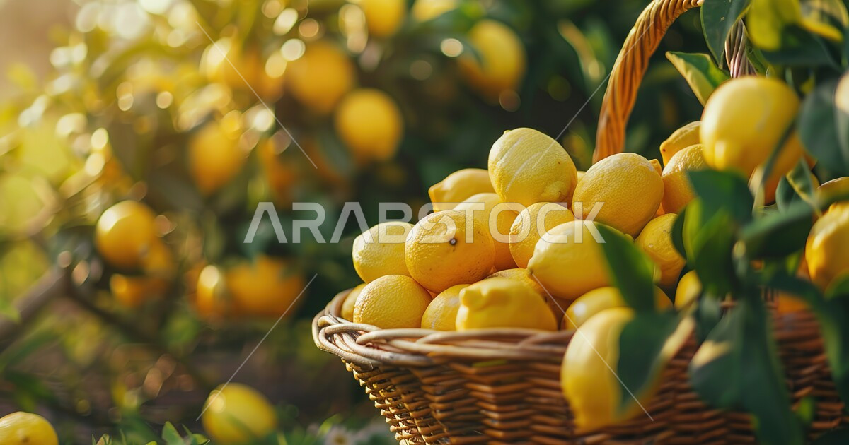 Growing delicious healthy vegetables and fruits, close-up of yellow ...