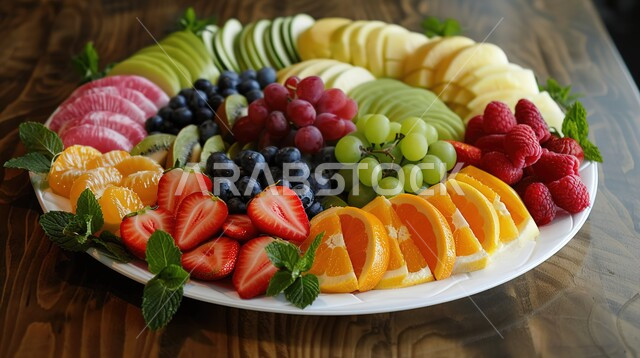 Local Saudi national agricultural fruits and crops, fruits full of ...