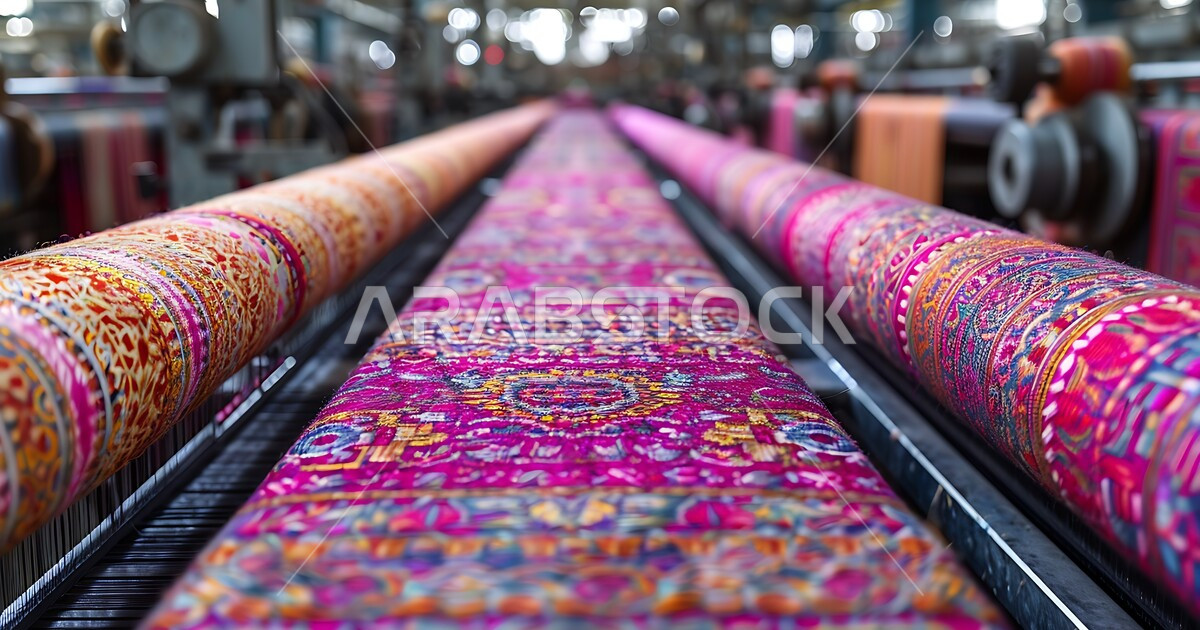 Textile factories in the Kingdom of Saudi Arabia, the use of modern ...