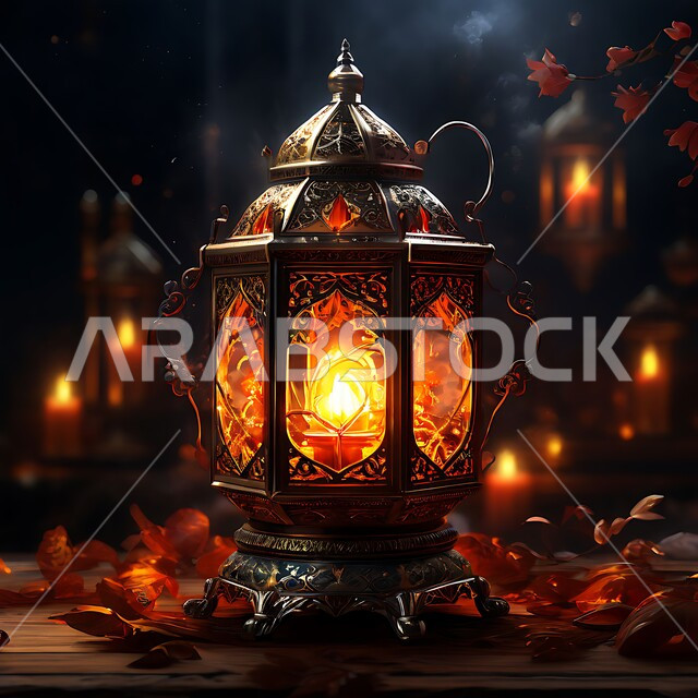 Traditional Arab lamps and lights, decorations, decorations, and lights ...