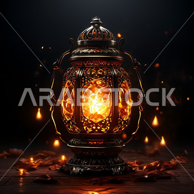 Traditional Arab lamps and lights, decorations, decorations, and lights ...