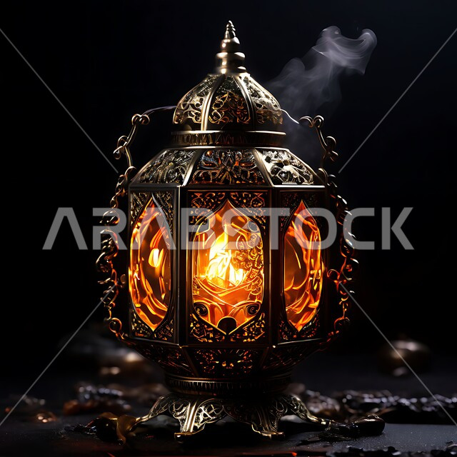 Traditional Arab lamps and lights, decorations and decorations for ...