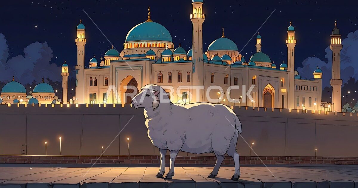 Eid al-Adha offerings and sacrifices, sheep and sheep in the Kingdom of ...