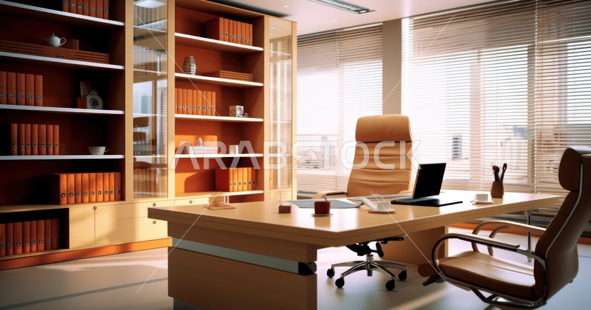 تصميمات عصرية حديثة لمكاتب الشركات السعودية، أثاث أنيق ومريح، واجهات ...