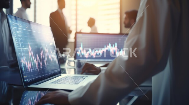 Following the chart of economic growth, trading in the stock market ...