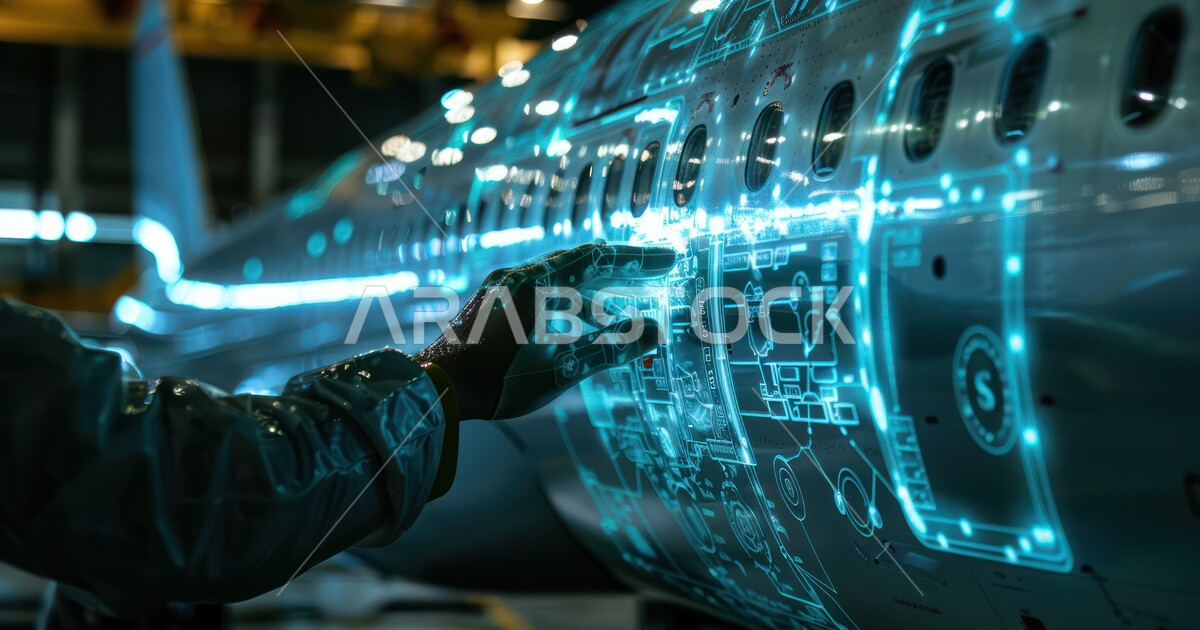 Maintenance and construction of modern aircraft using technology, a ...