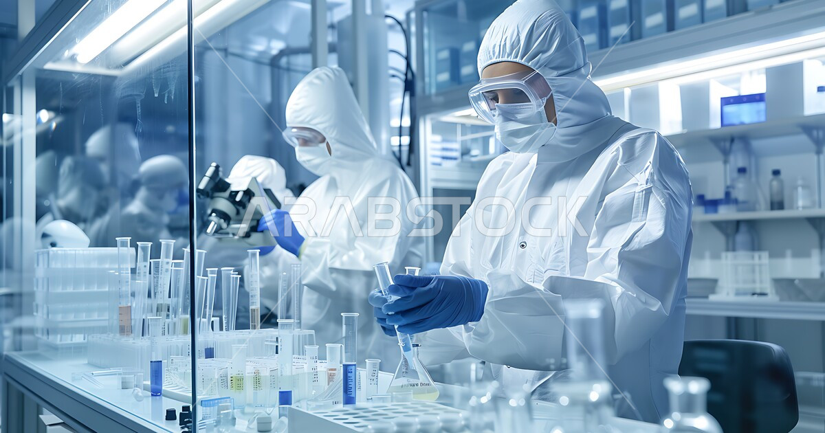 Chemical and pharmaceutical industries laboratory, a group of Saudi ...