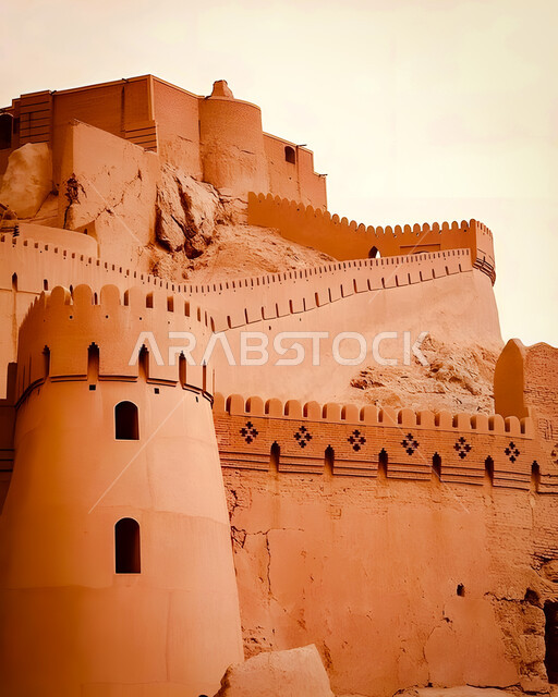 Constructed castles, palaces and forts, ancient-style architecture for ...