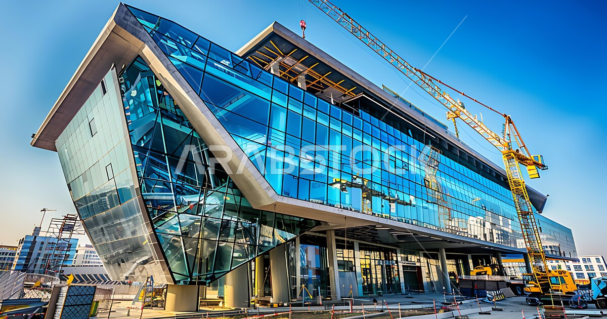 Building the main façade and implementing the reconstruction plan by ...