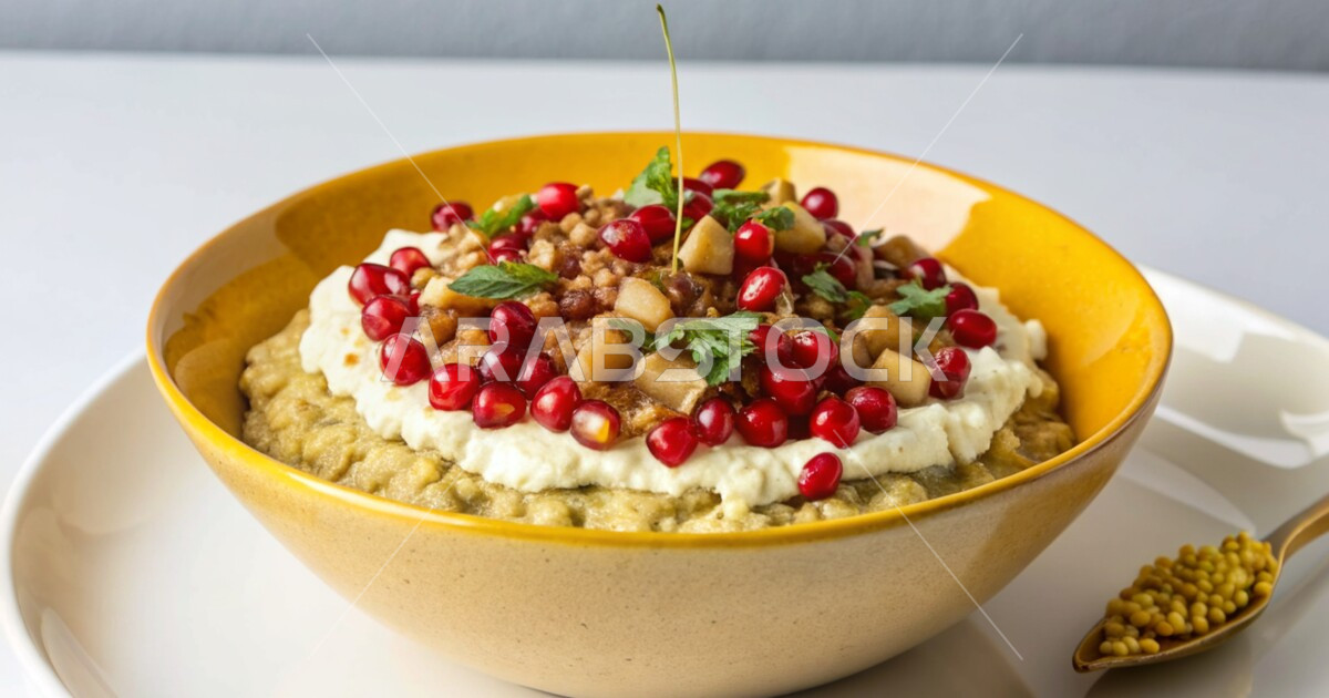 أطباق المقبلات العربية والمأكولات الشرقية، أطعمة غنية بالفيتامينات ...