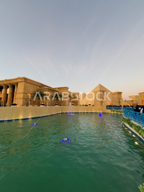 Historical monuments and landmarks in the Egyptian section of Boulevard ...