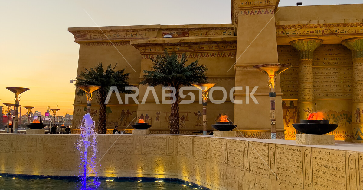 Historical monuments and landmarks in the Egyptian section of Boulevard ...