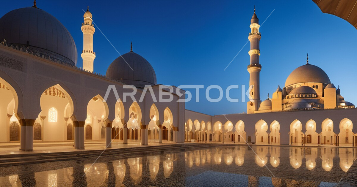 Places of worship, obedience, and closeness to God, architectural art ...