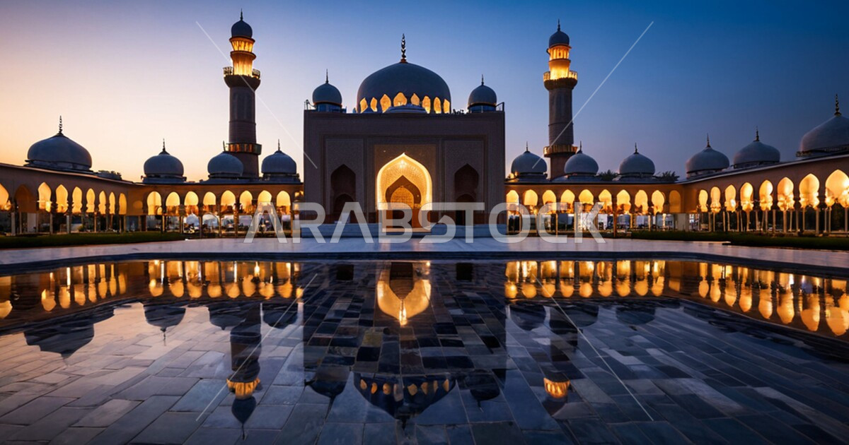 Places of worship, obedience, and closeness to God, architectural art ...