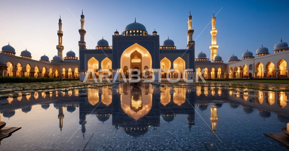 Places of worship, obedience, and closeness to God, architectural art ...