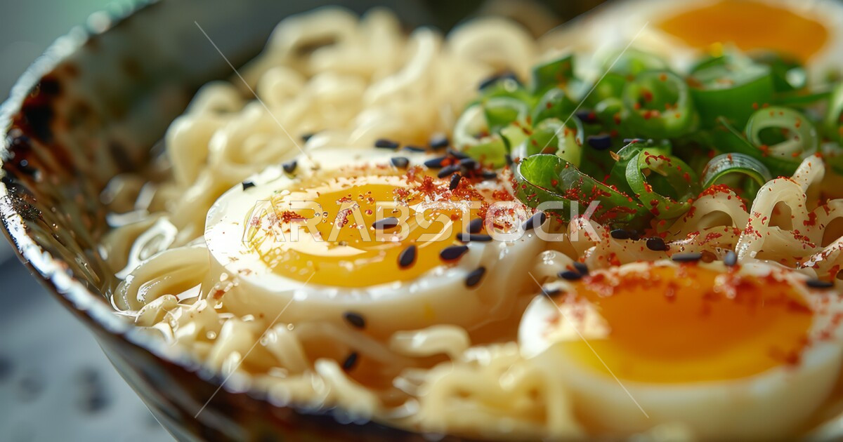 A delicious pasta meal, fast food and snacks, a bowl of noodles with ...