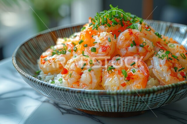The art of presenting shrimp in restaurants and kitchens in the Kingdom ...