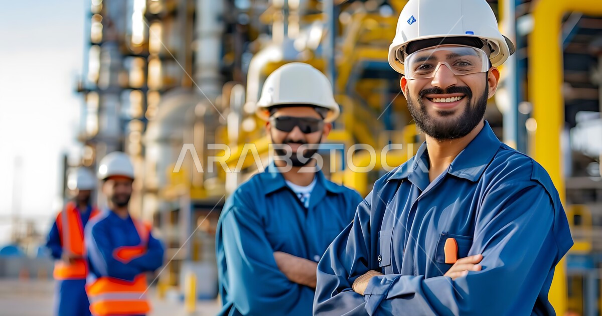 Following the progress of work in factories and plants, a group of ...