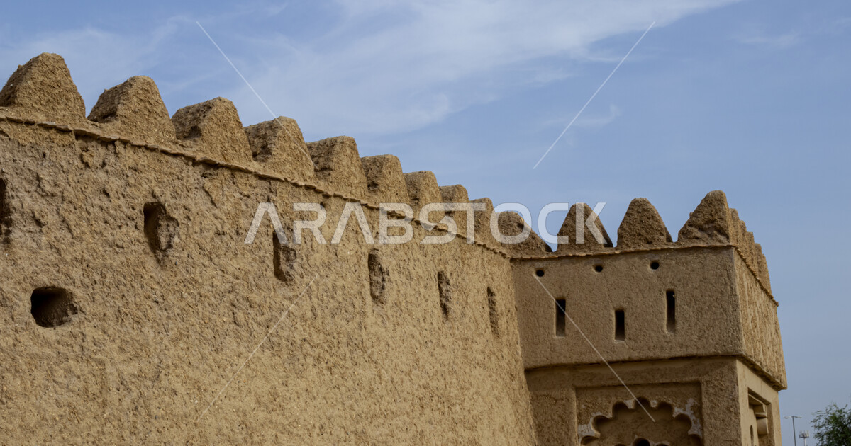 Famous tourist attractions, ancient buildings in the United Arab ...