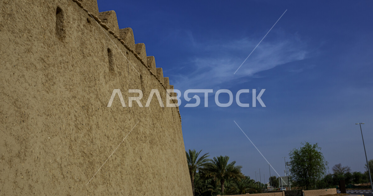 Famous tourist attractions, ancient buildings in the United Arab ...