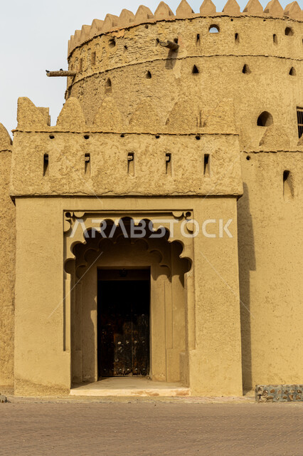Bin Rajeh Al Hili Tower in the United Arab Emirates, famous tourist ...