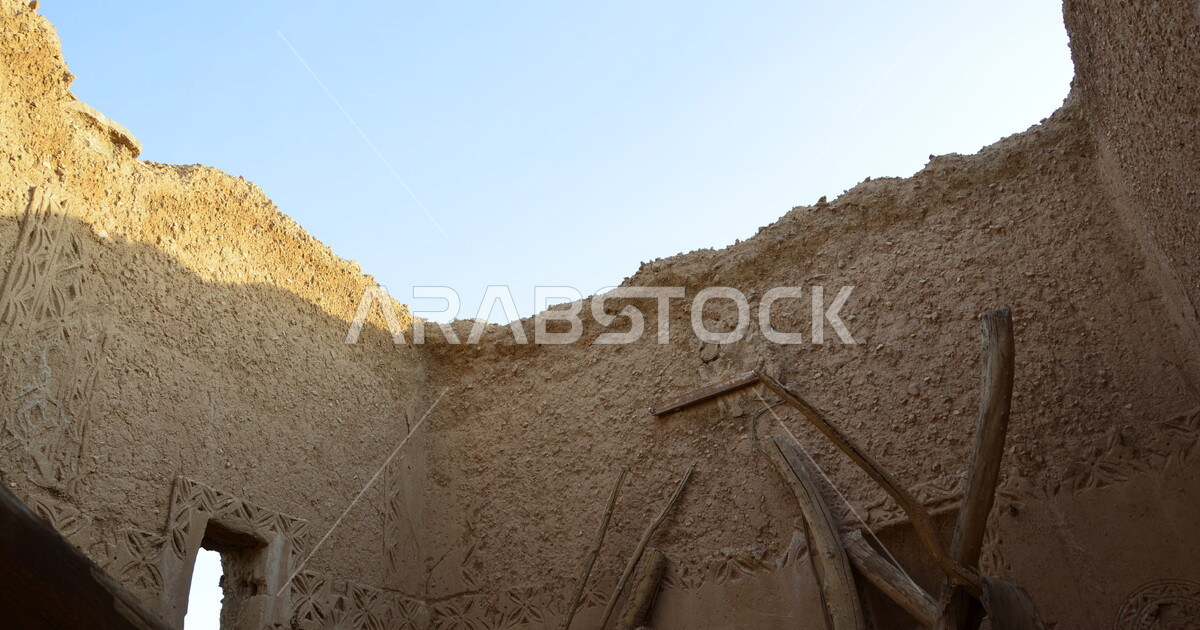 Old mud houses in Riyadh, popular villages and residential ...