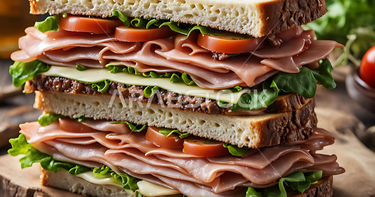 Fast food restaurants in Saudi Arabia, beef sandwich with fresh lettuce ...