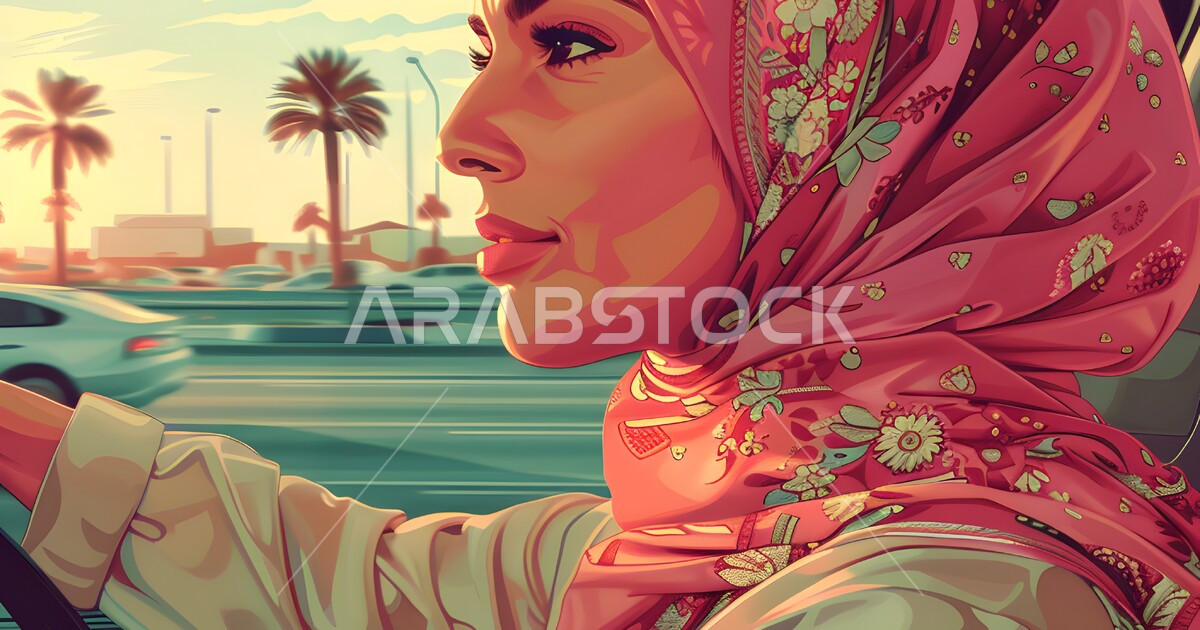 Driving carefully and following safety rules, the concept of ...