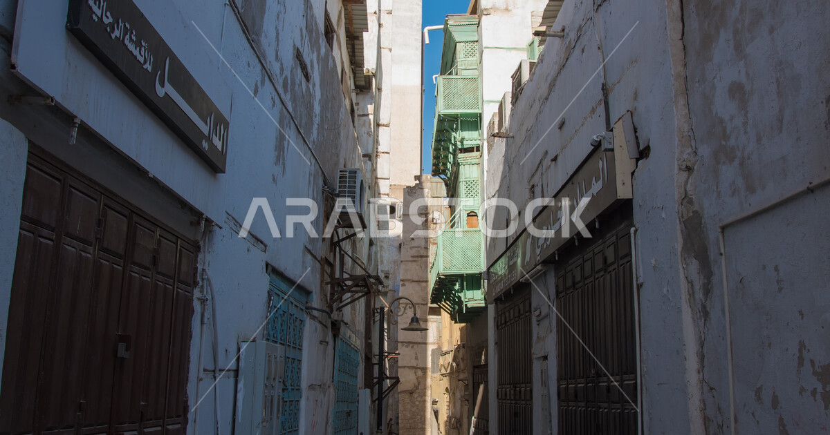 Neighborhoods and popular houses in the city of Jeddah in the Kingdom ...