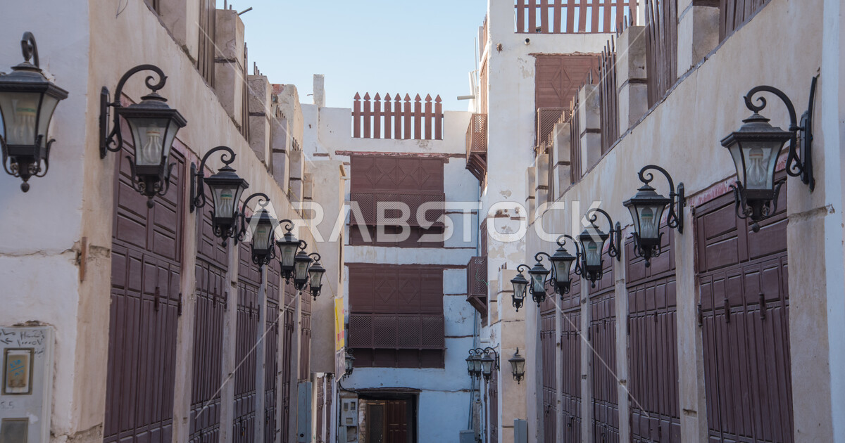 Neighborhoods and popular houses in the city of Jeddah in the Kingdom ...