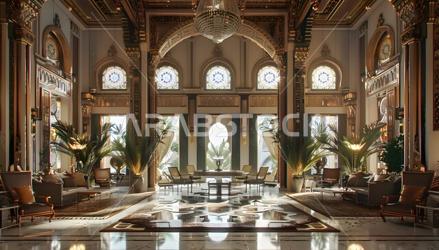 Originality and good taste in interior design, luxurious and elegant ...