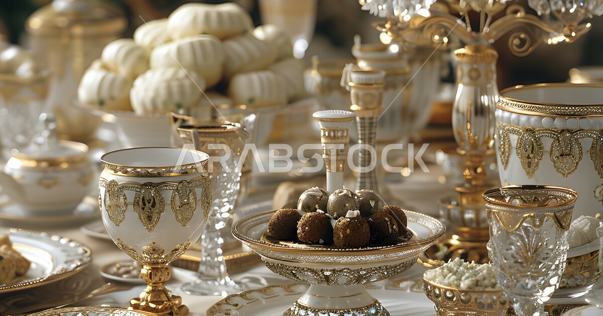 Etiquette in arranging the dining table, the concept of Arab ...