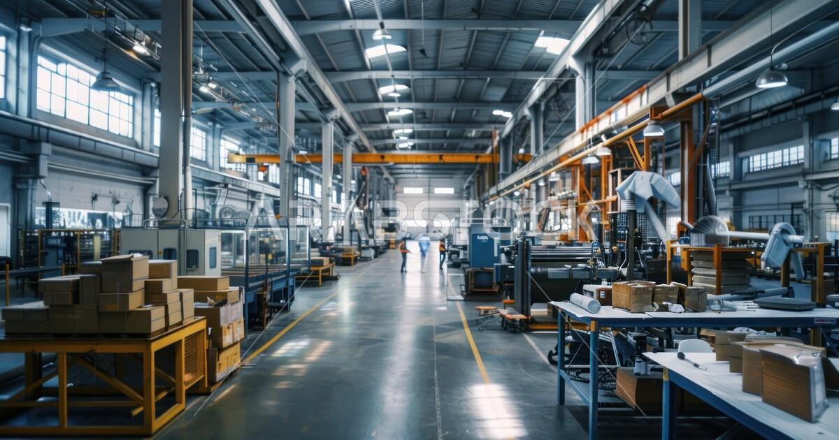 Large machinery and equipment, advanced factories in the Kingdom of ...