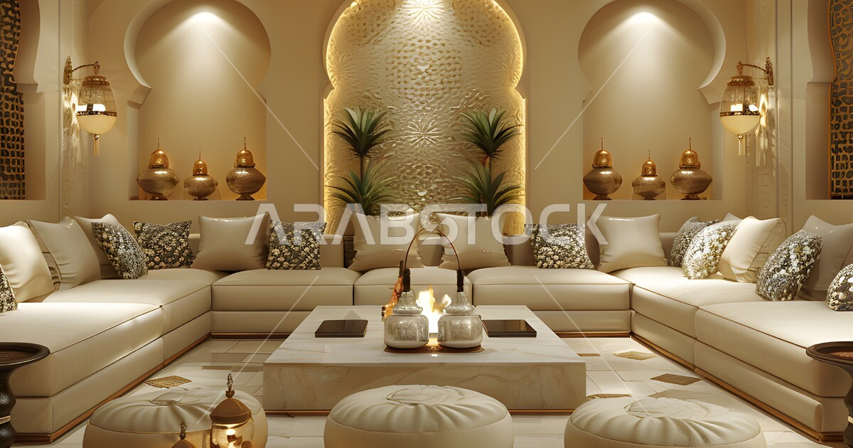 Luxury interior design for villas and apartments in Saudi Arabia ...