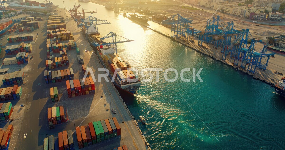Export and import of goods in Saudi Arabia through the use of modern ...