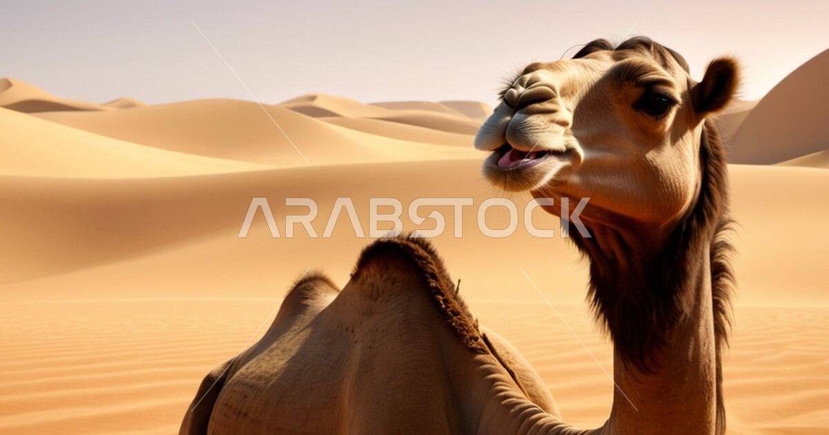 Natural reserves for raising and caring for camels, the concept of ...