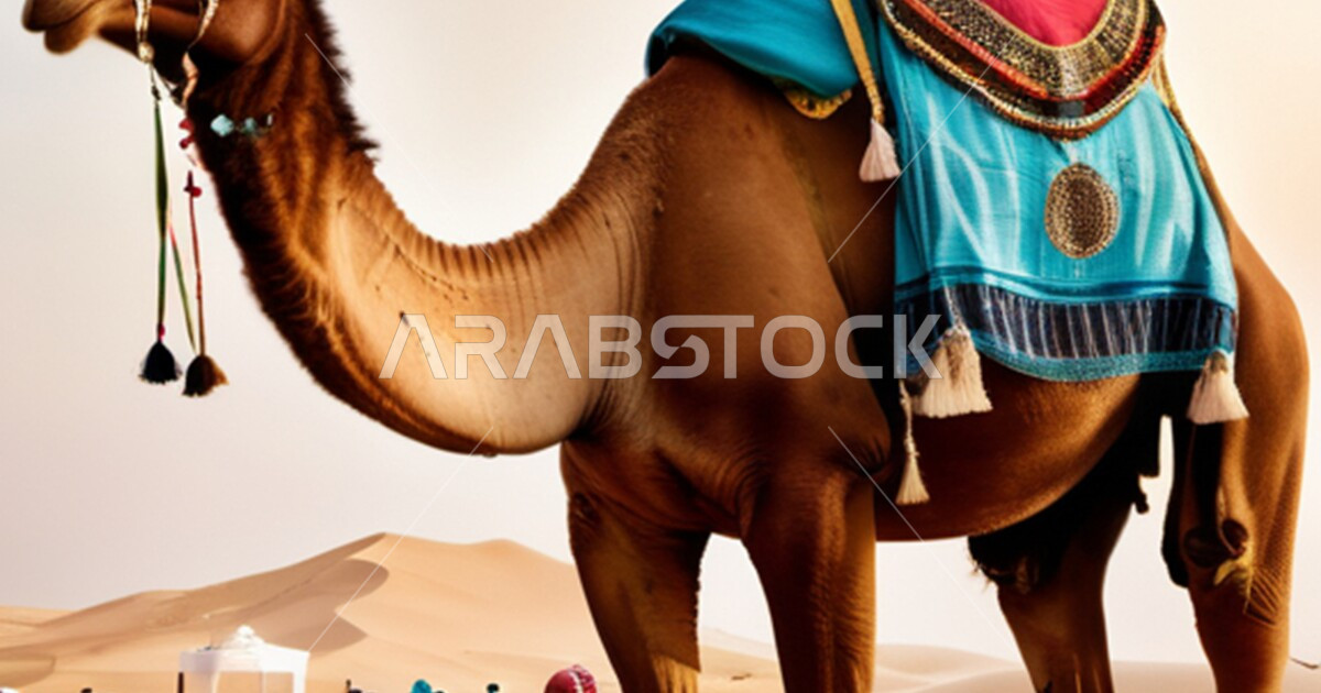 Means of transportation and travel in the past, raising camels in ...