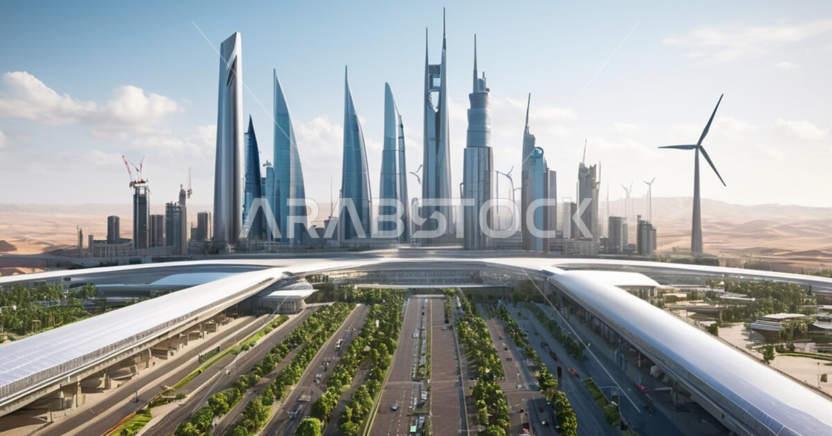 Towers, buildings and high-rise commercial facilities, Saudi Vision ...