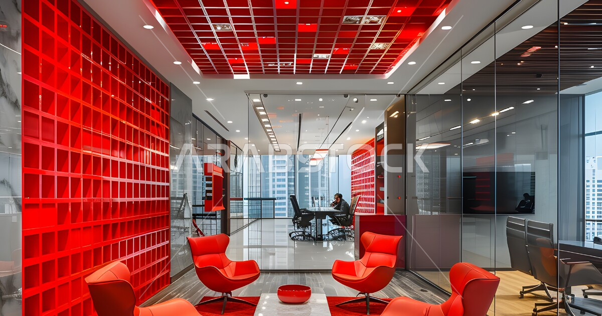 Modern contemporary designs for Saudi corporate offices, office rooms ...