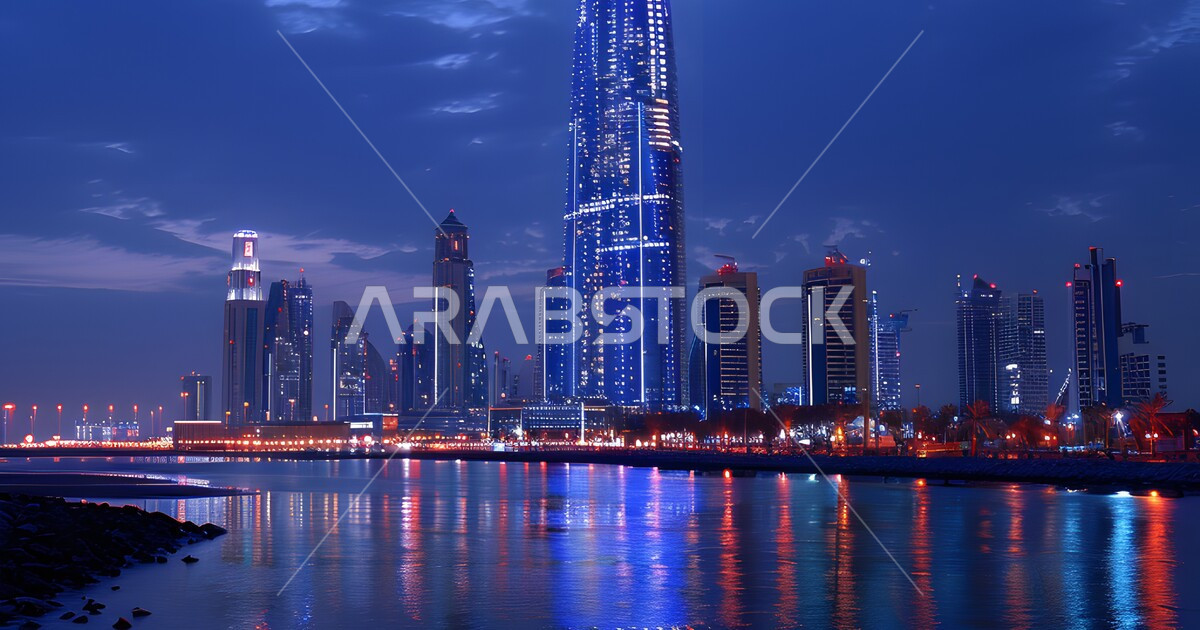 Skyscrapers and towers in the United Arab Emirates, progress, growth ...