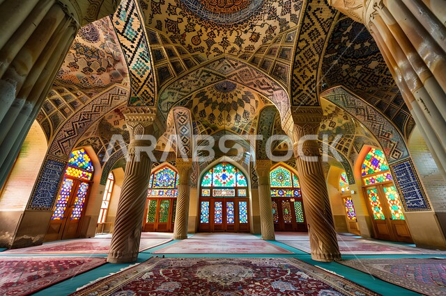 Elegant interior designs and decorations of mosques in Saudi Arabia ...