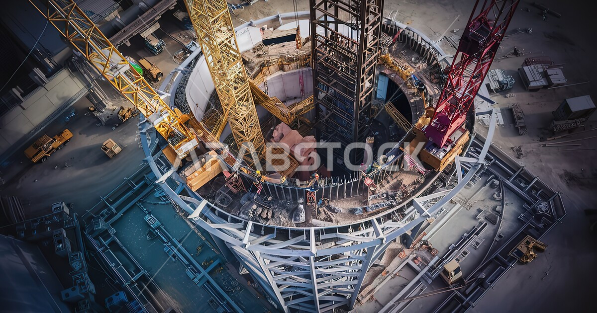 Building the main façade and implementing the reconstruction plan by ...