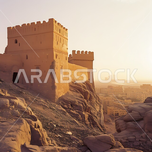 Tourist attractions and landmarks, ancient civilization in Riyadh ...