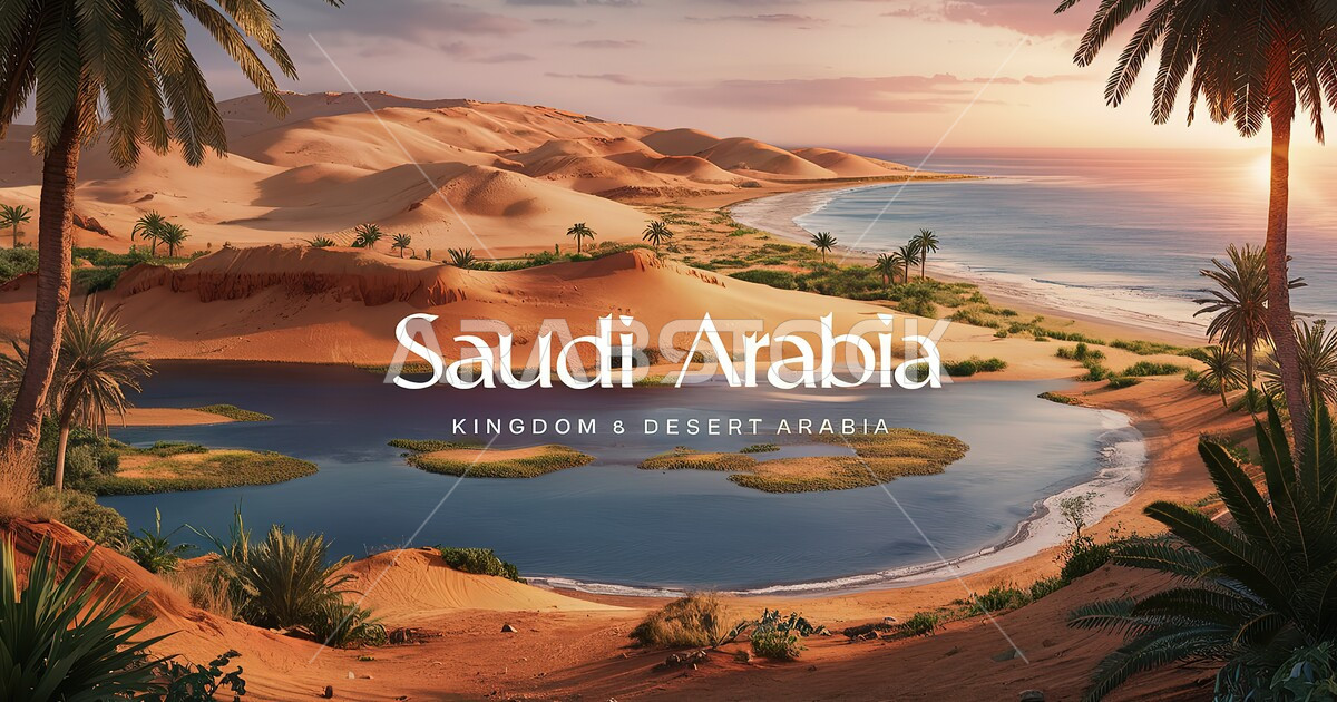 Water lakes at sunset, soft golden sand hills and plateaus in the ...